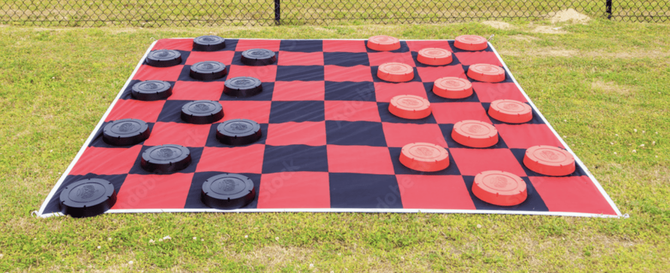Giant Checkers: A Larger-Than-Life Strategy Game for All Ages - Verns Blog